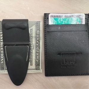 beza | Bags | Free Beza Money Clamp With 30 Purchase Card Holder New N ...